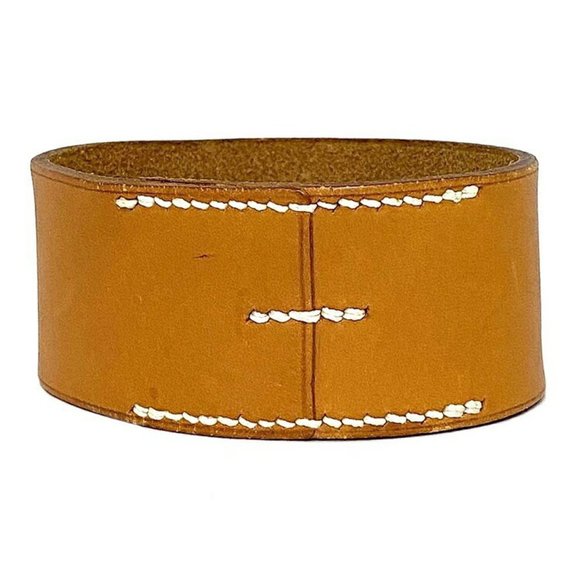 Hermes | Jewelry | Hermes Bangle Pool Tour Brown Leather Box Calf ...